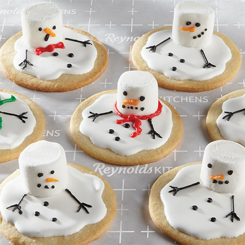Melted Snowman Sugar Cookies | Reynolds Brands
