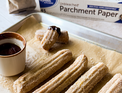 Baked Cinnamon Sugar Churros | Reynolds Brands
