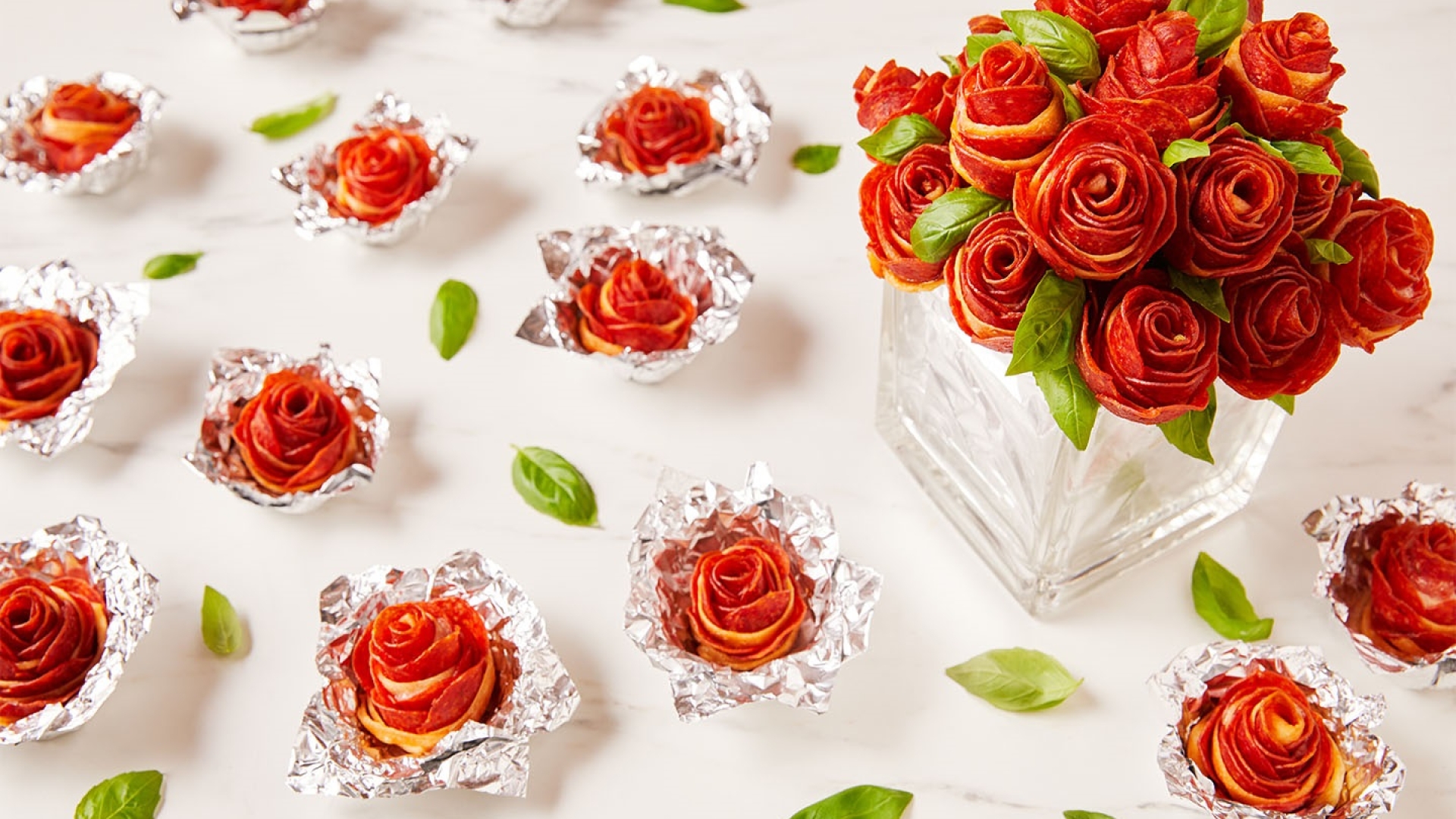 Pizza Rose Bouquets | Reynolds Brands