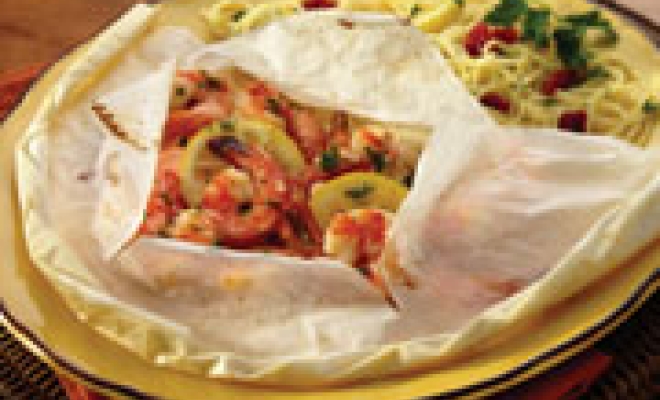 shrimp parcels